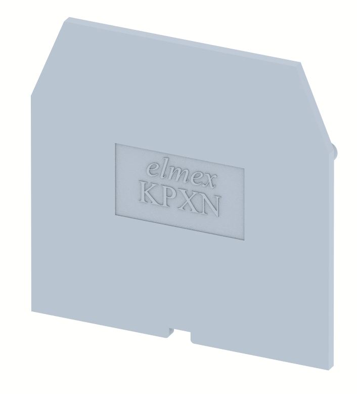 Endplate and partition plate for terminal block | Kempston Controls ...
